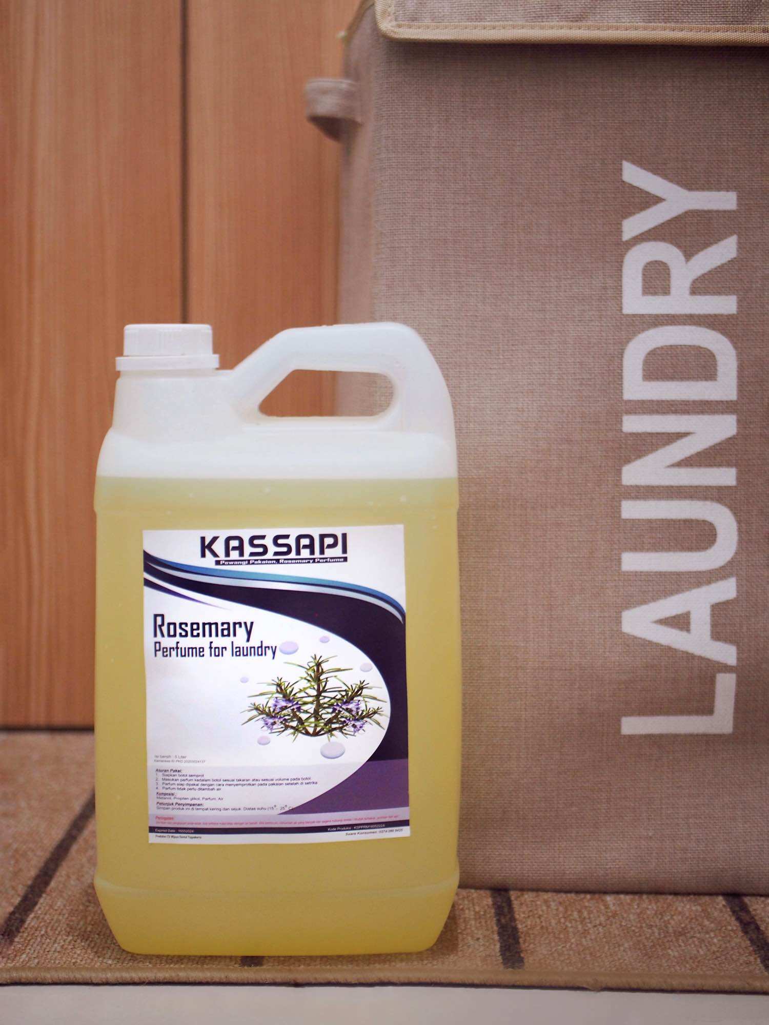 Pewangi / Parfum Laundry Kassapi Kemasan 5 Liter Free Botol Spray ...