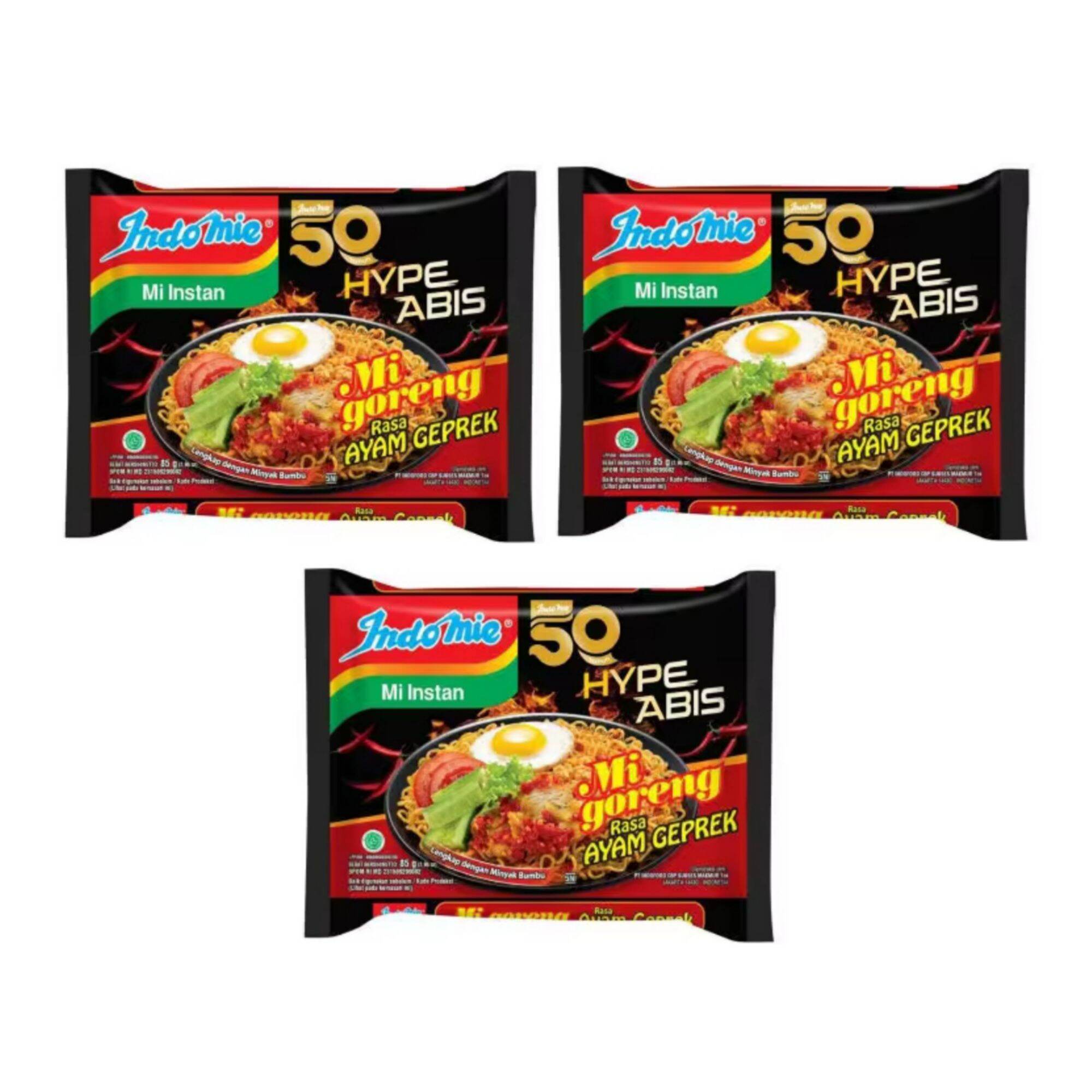 PAKET HEMAT 3 PCS INDOMIE GORENG AYAM GEPREK / indomie hype abis / mie ... PAKET HEMAT 3 PCS INDOMIE GORENG AYAM GEPREK / indomie hype abis / mie ...