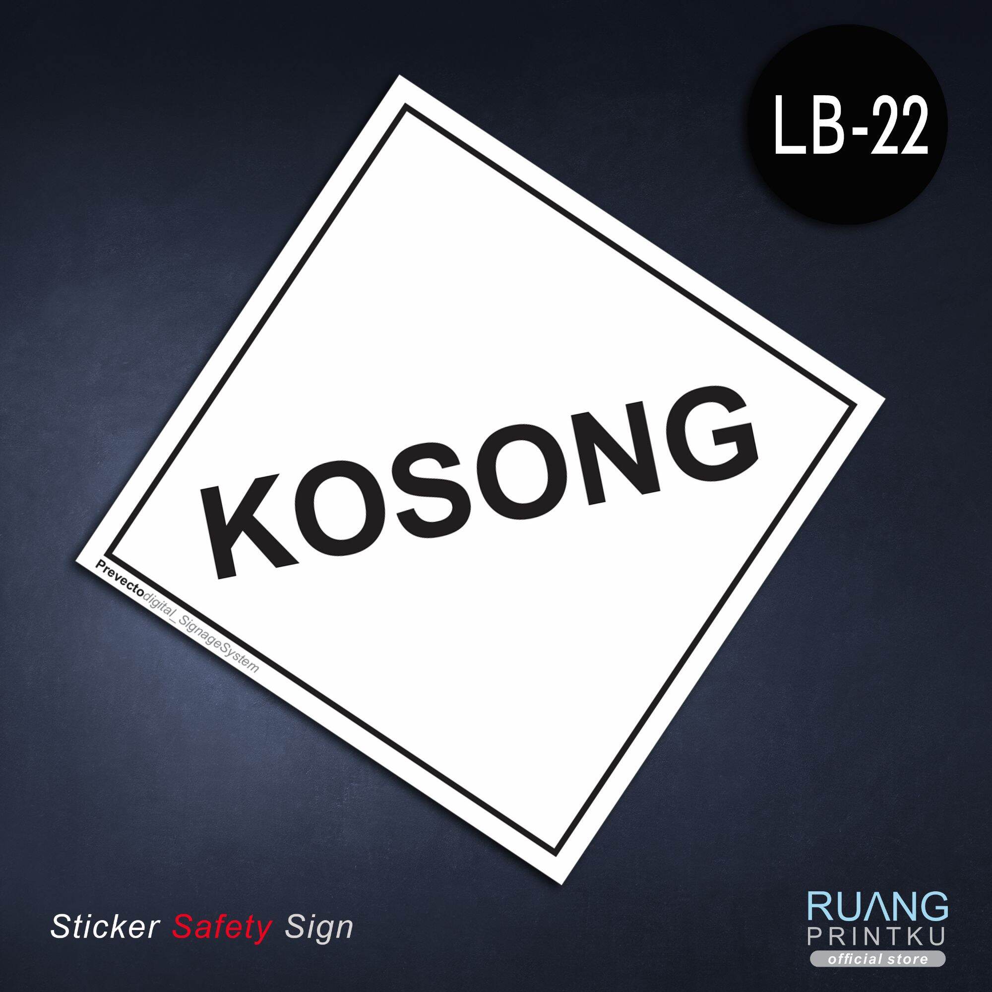 Stiker Label Limbah B3 Kosong | Lazada Indonesia
