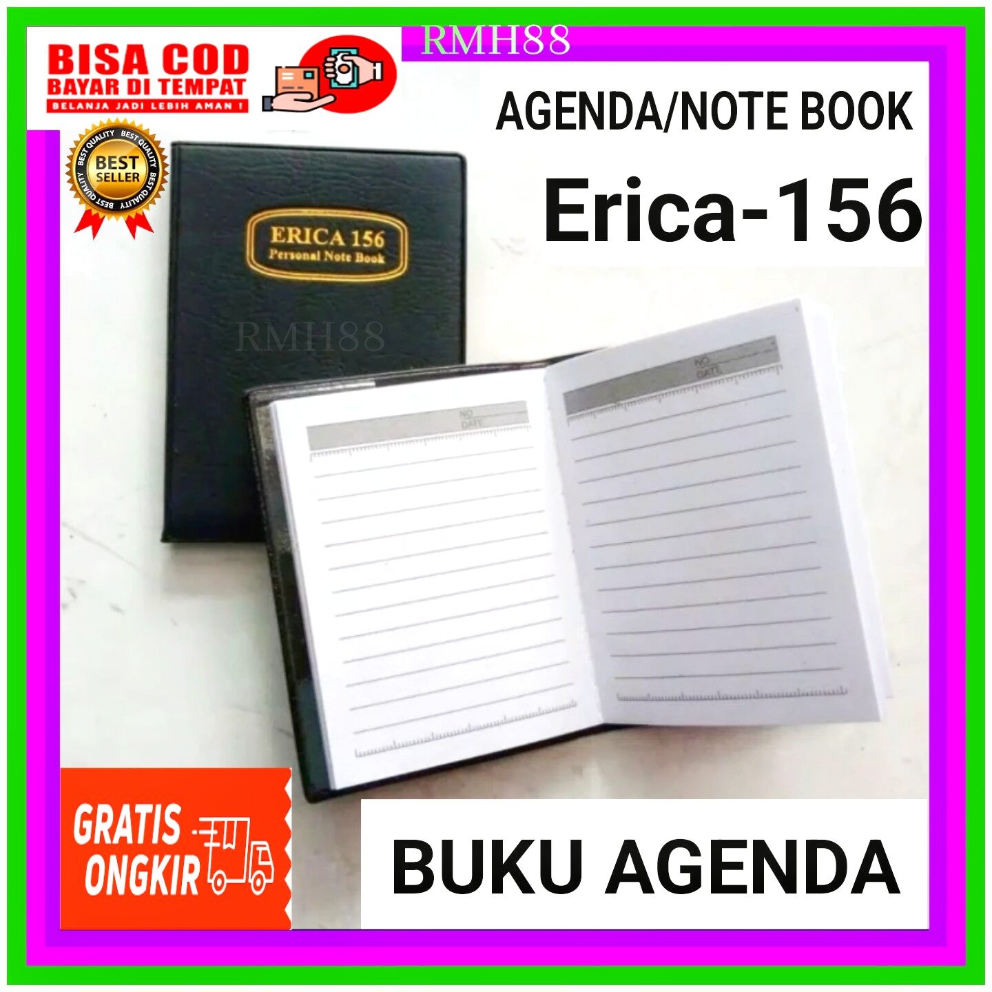 10 Buku Note Book Mini/Agenda Kecil Erica 156/Buku Agenda Mini | Lazada ...
