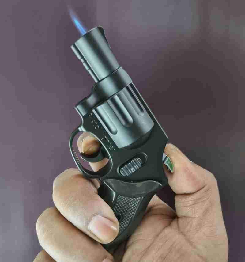 korek api bentuk pistol, isi ulang gas, api bara | Lazada Indonesia