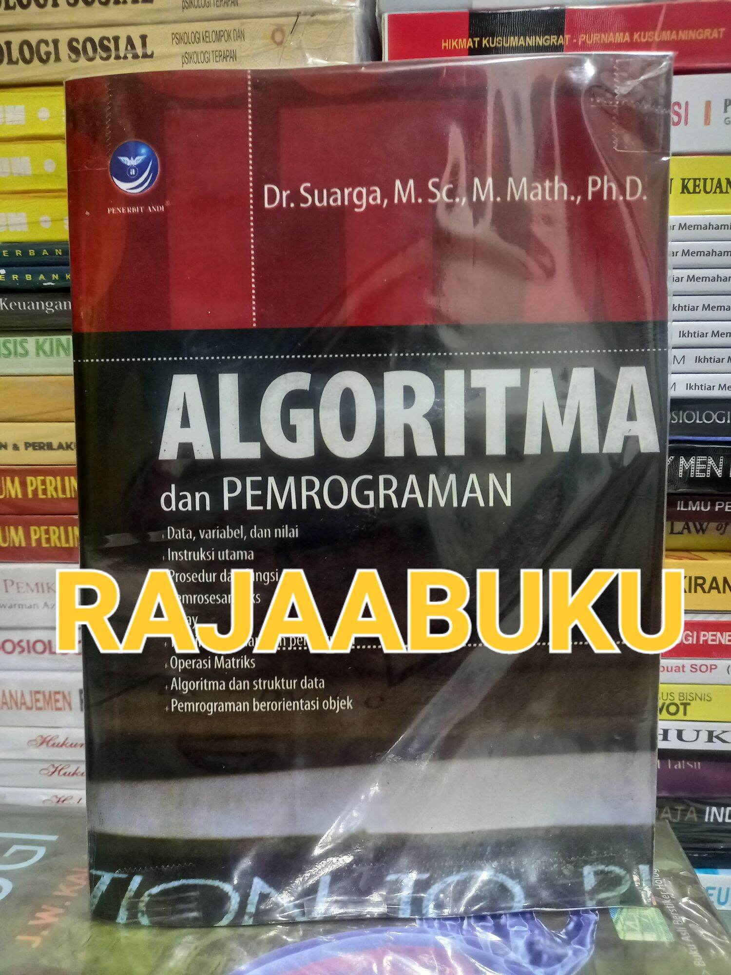 Algoritma Dan Pemrograman By Dr Suarga Lazada Indonesia