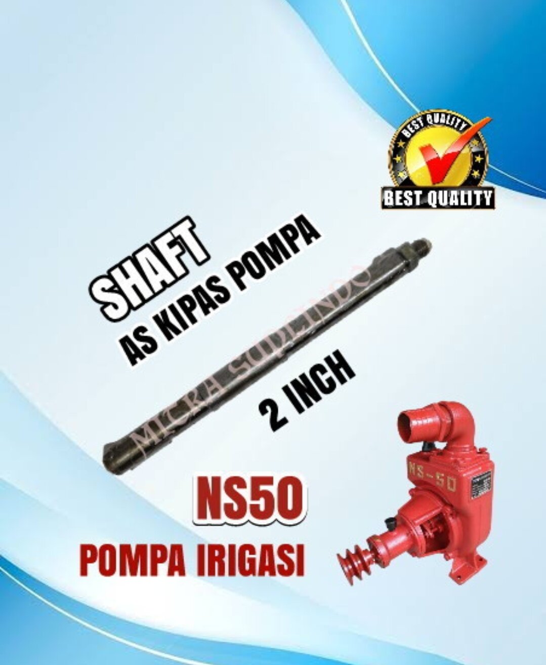 NS50 Shaft pompa air irigasi 2 Inch | Lazada Indonesia