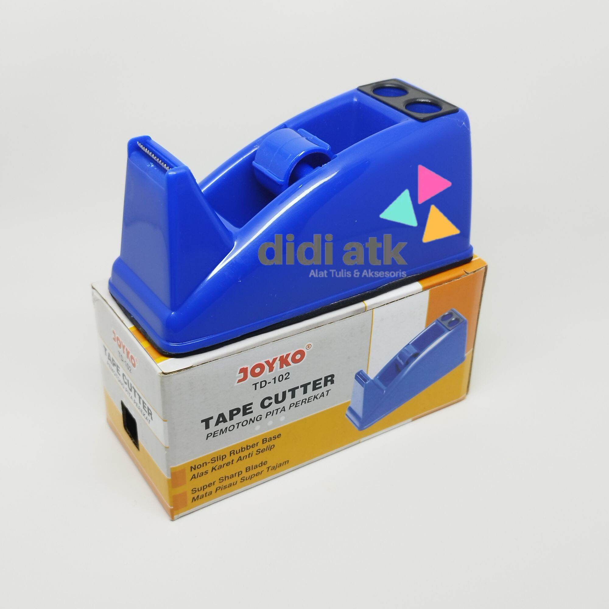 Alat Pemotong Solasi Lakban Kecil Tape Cutter Joyko TD-102 | Lazada ...