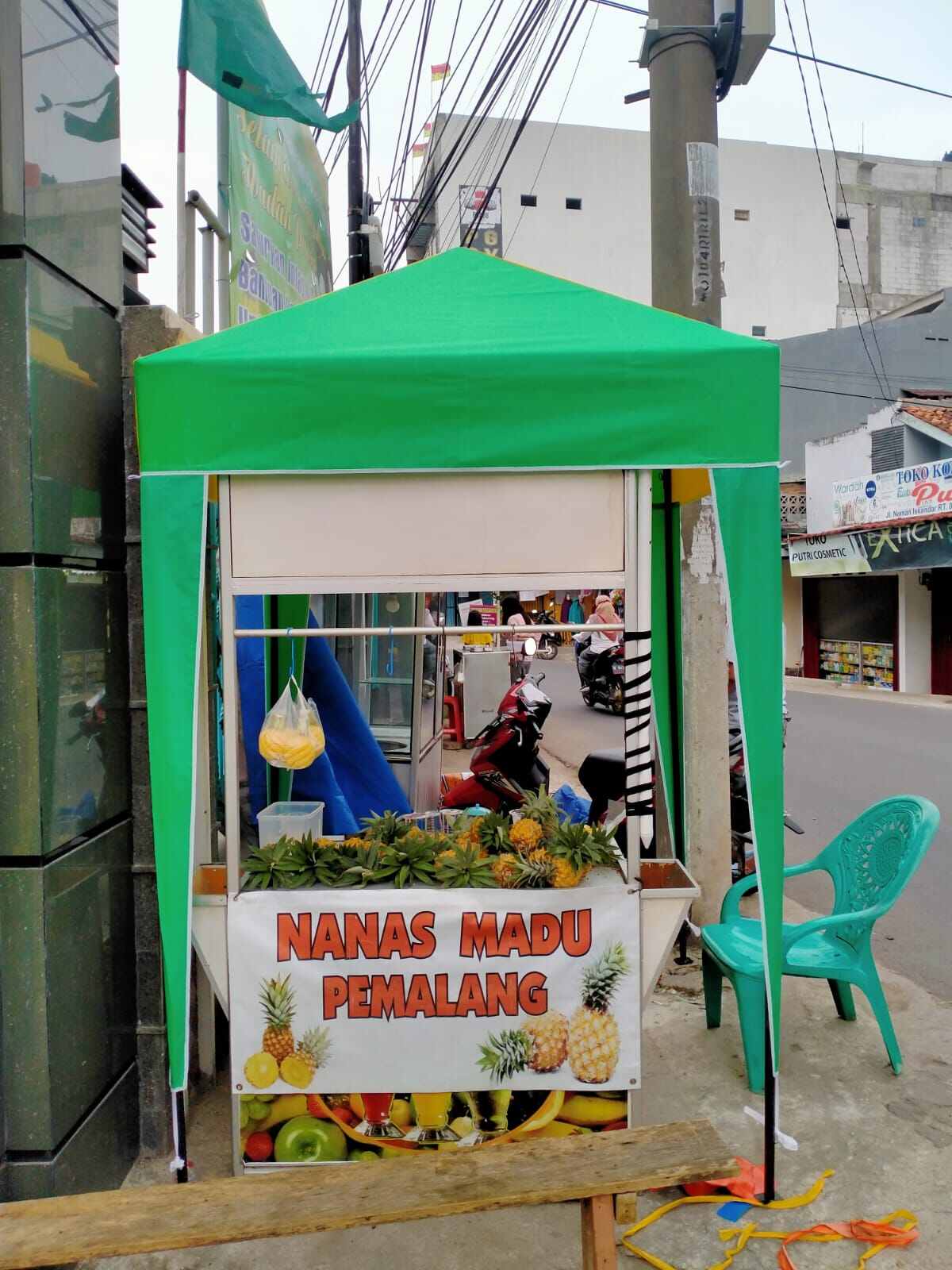 Atap tenda Kain tenda nya saja 1,5x1,5 ( TANPA RANGKA) | Lazada Indonesia