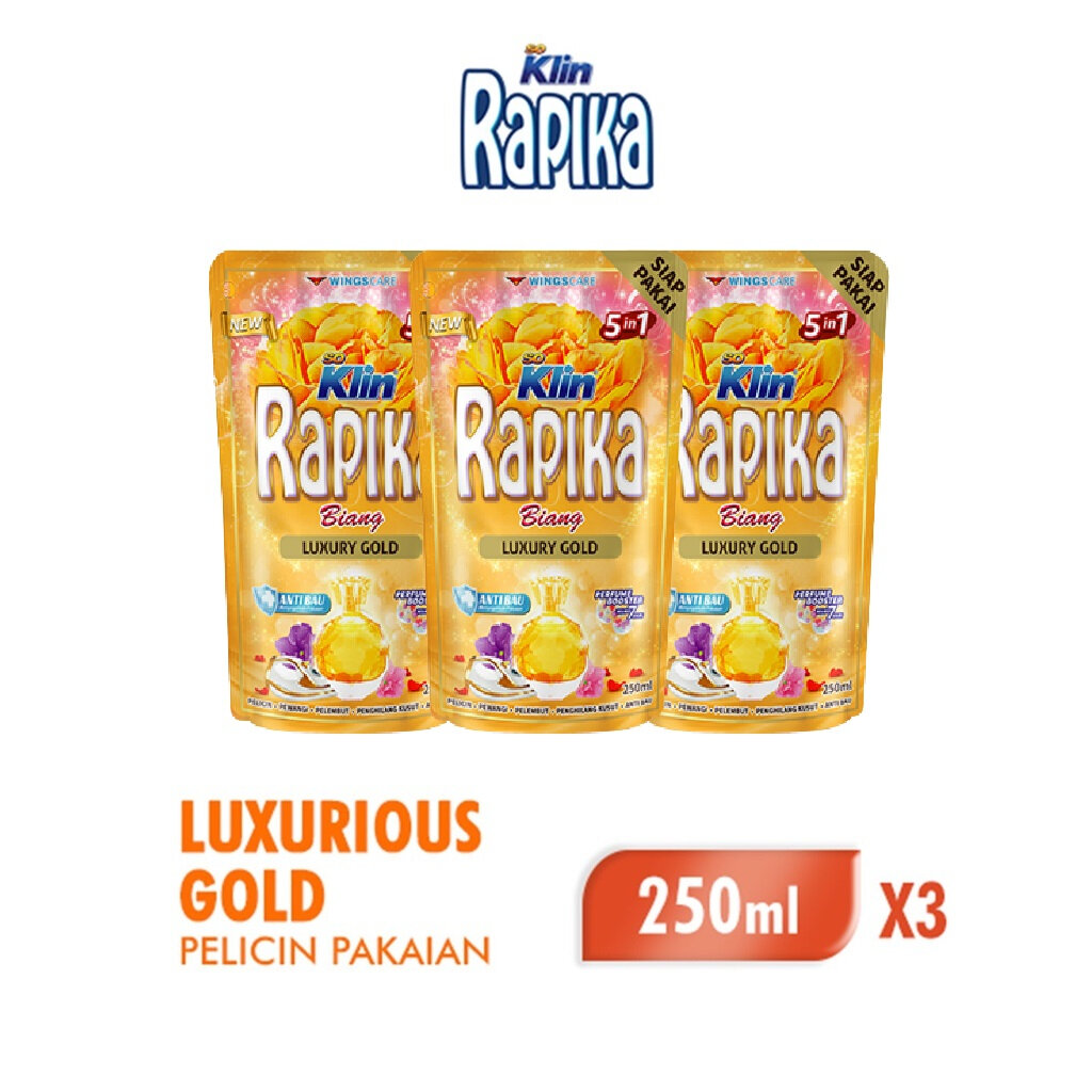 Rapika Biang gold pouch 250ml Triplepack | Lazada Indonesia