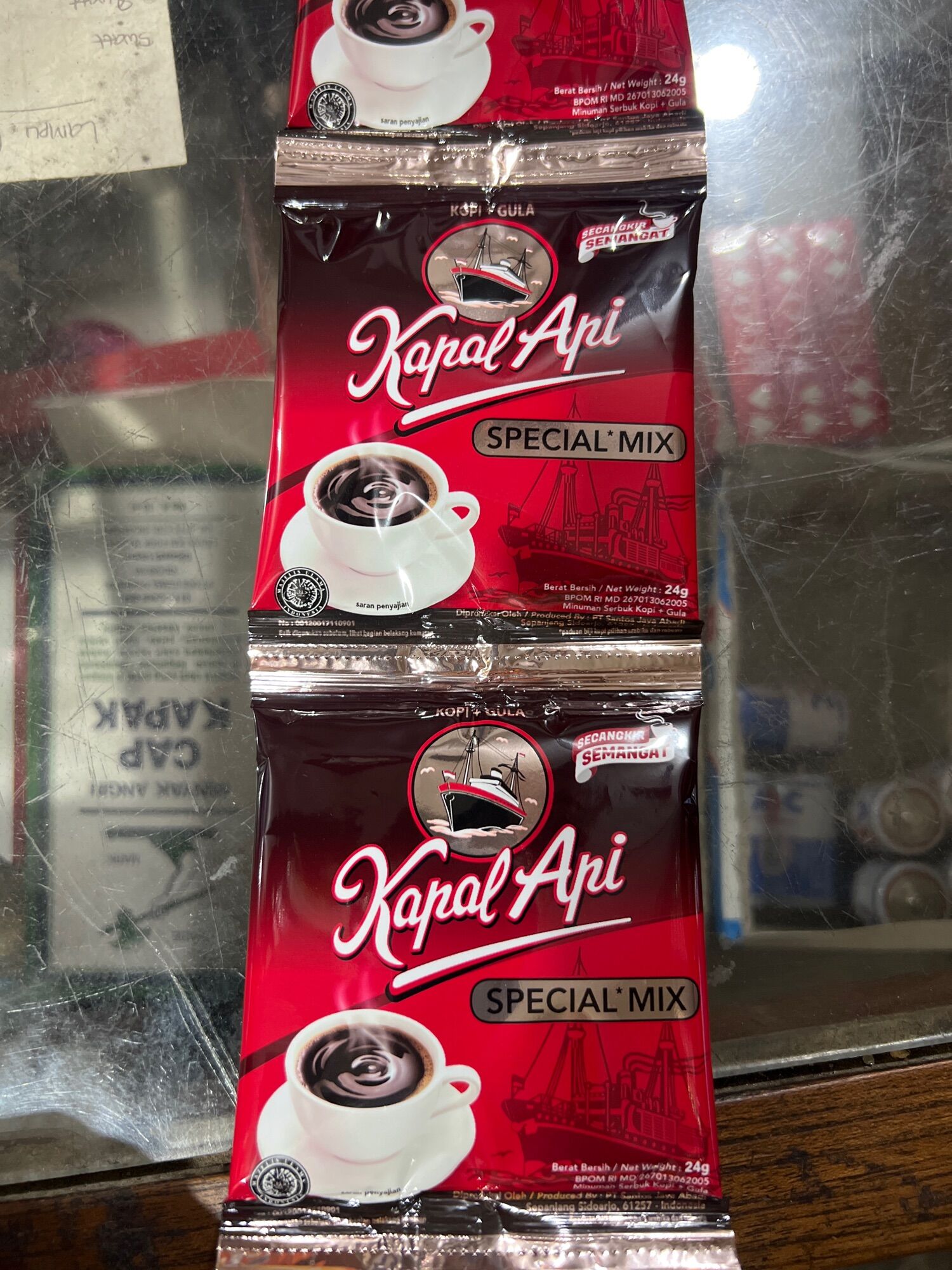 KOPI KAPAL API SPECIAL MIX SACHET RENTENG KARTON DUS | Lazada Indonesia