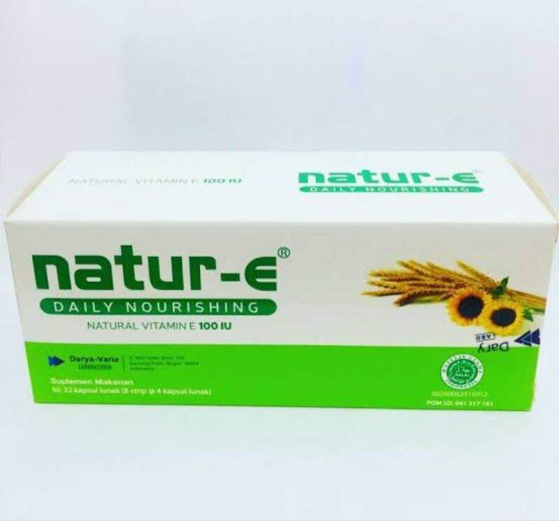Natur-E 100 IU 32 kapsul/ 16 kapsul | Lazada Indonesia
