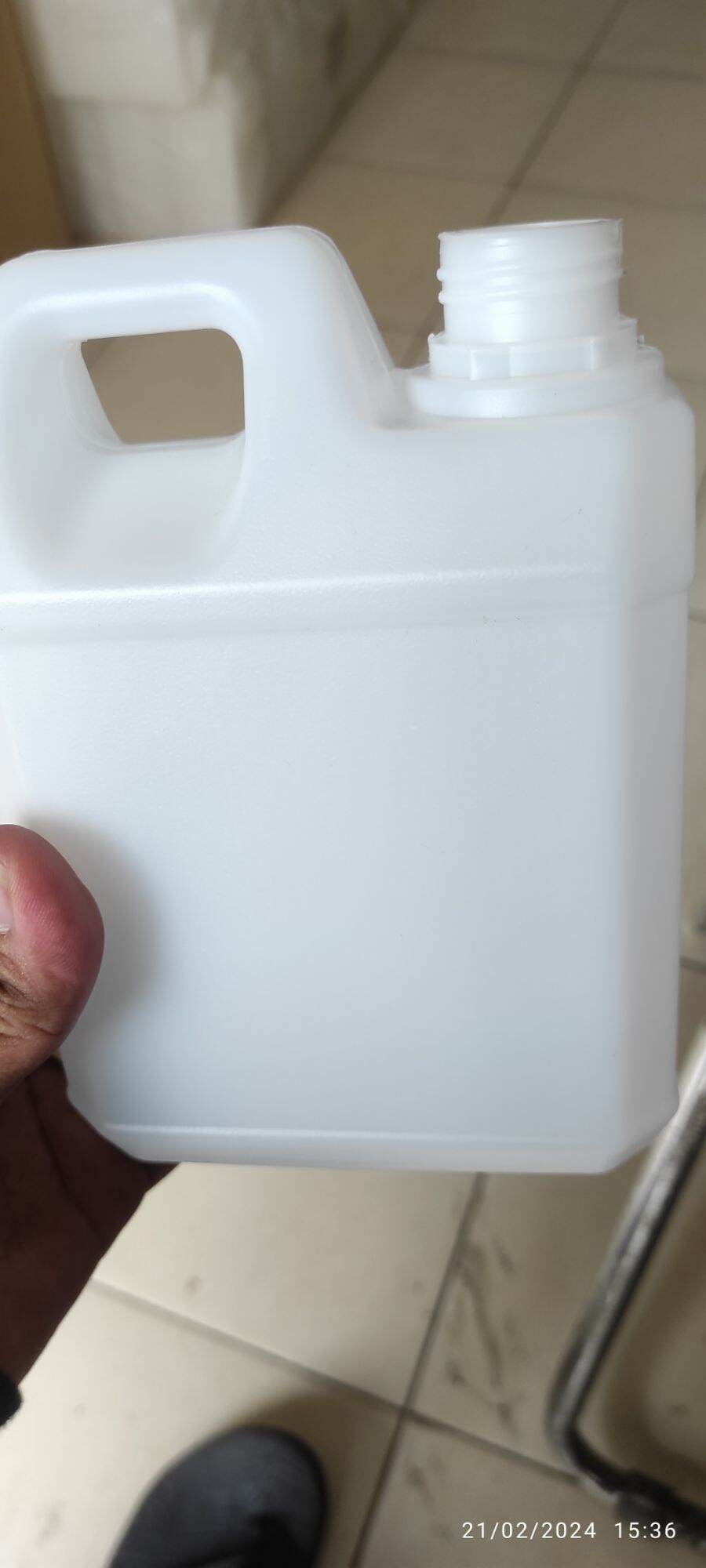 10 PCS JERIGEN 1 LITER PUTIH KOTAK PENDEK SEGEL BOTOL MADU TERLARIS ...