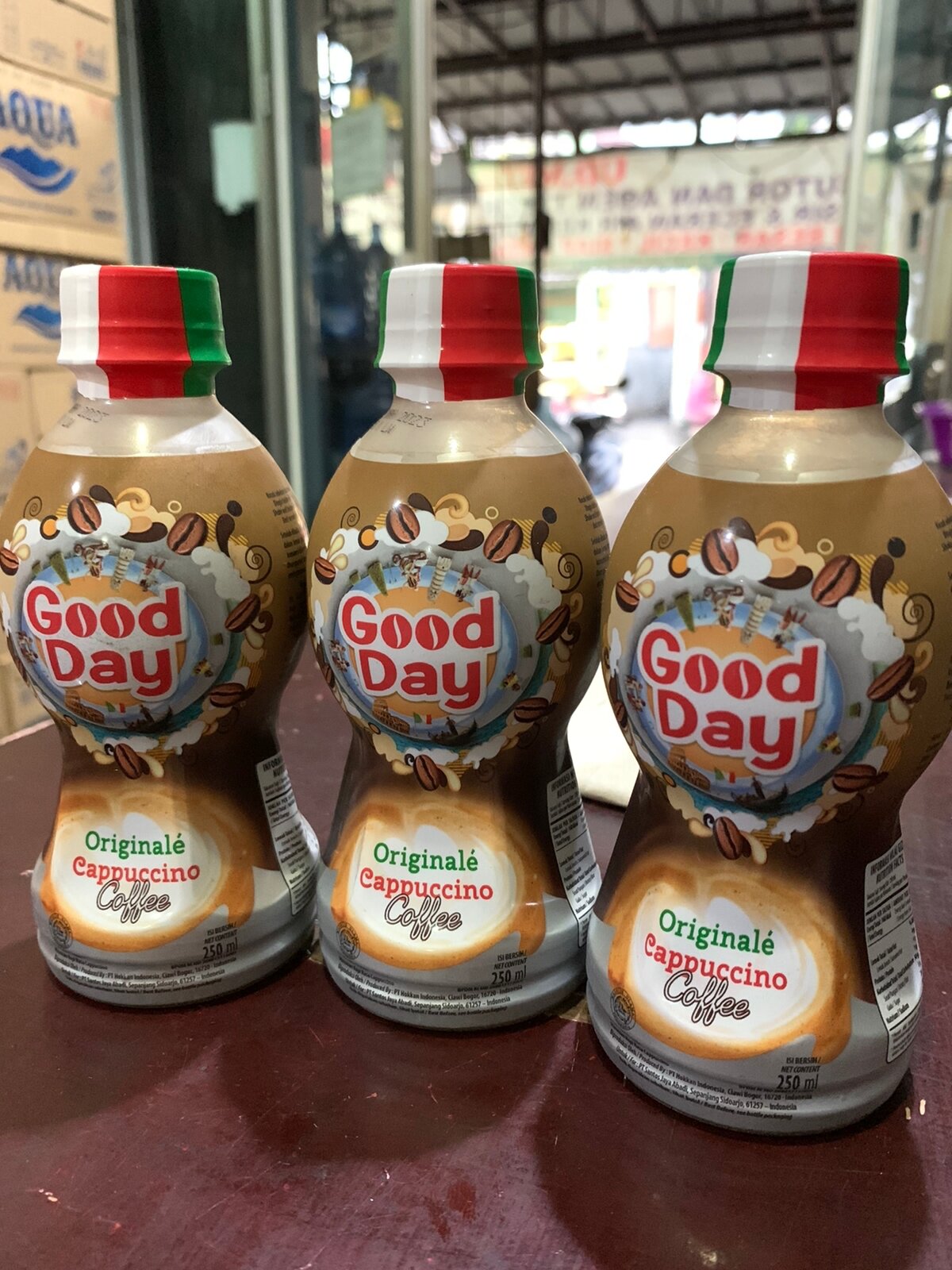 Good day cappucino 1 dus 250 ml isi 24 botol/ minuman kopi / coffee ...