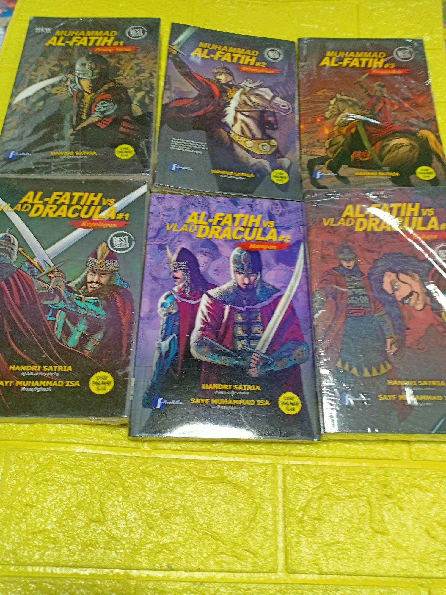 KOMIK MUHAMMAD AL FATIH FULL SERIES langsung dpt 6 buku | Lazada Indonesia