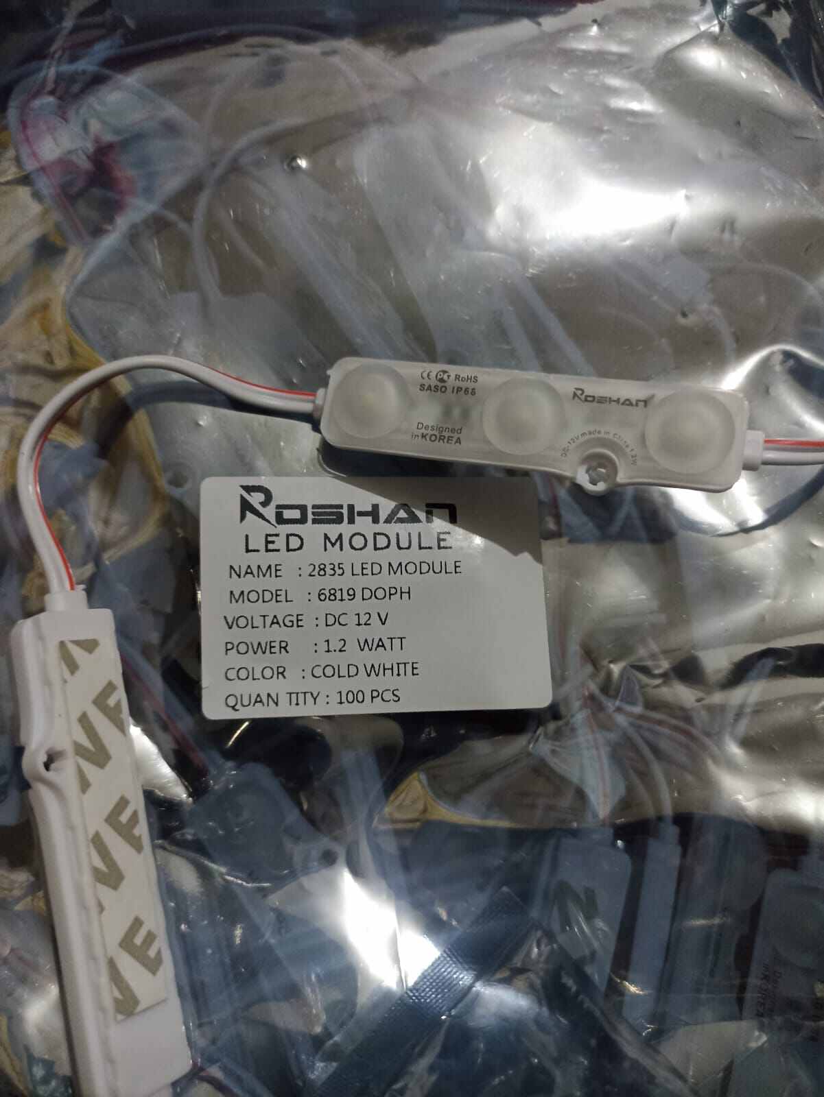 Lampu Led Modul 3 Mata 12v Putih Roshan Lazada Indonesia