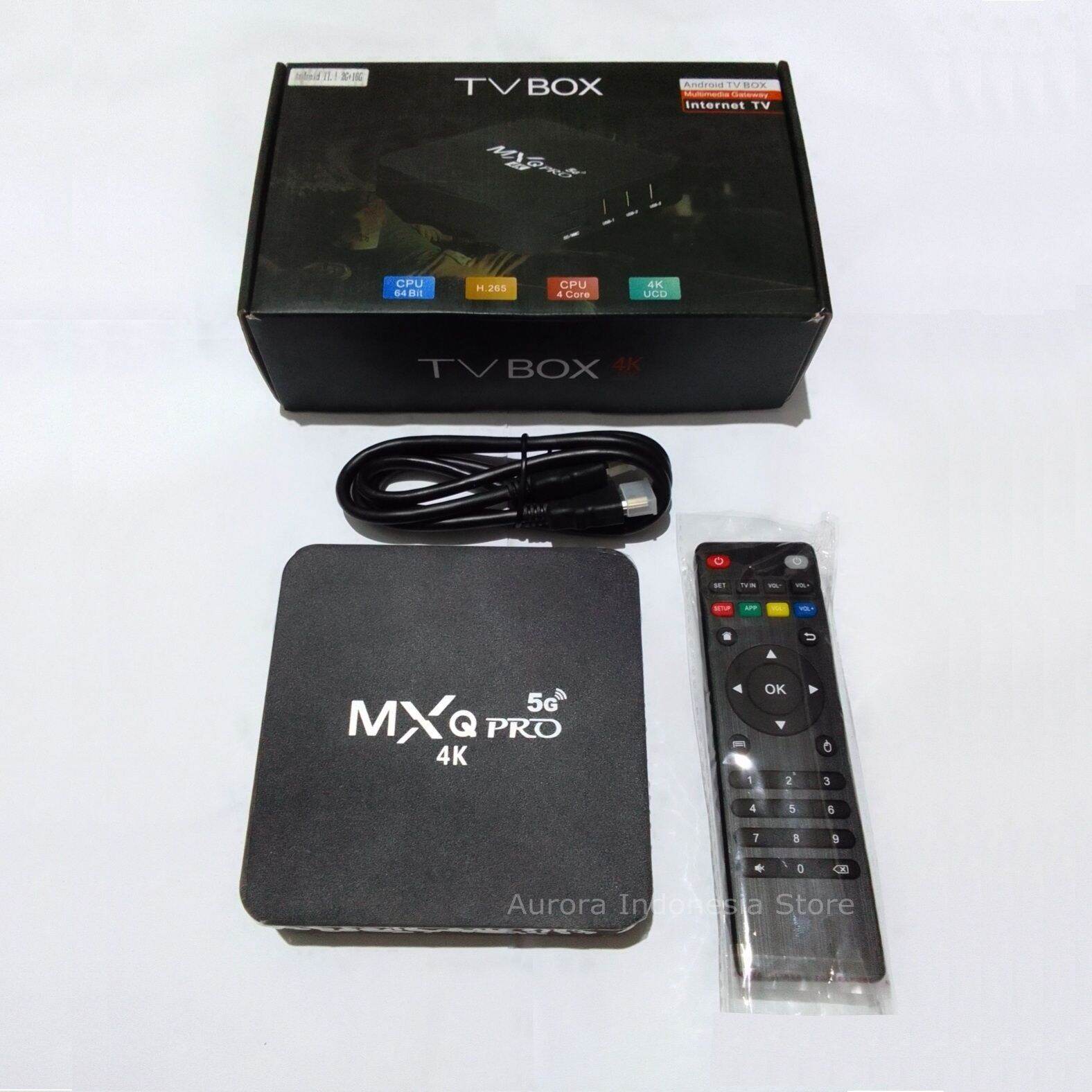 Android Tv Box MXQ Pro 4k 5G 2Gb+16GB Ultra HD / Set Top Box Android 4k 5G / Smart TV Box 4K ...