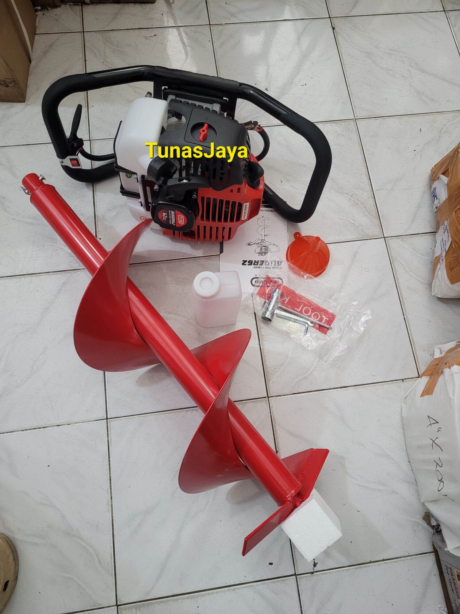 Bor Tanah 25cm PRO-QUIP AUGER 62 Mata Bor Tanah 25Cm | Lazada Indonesia
