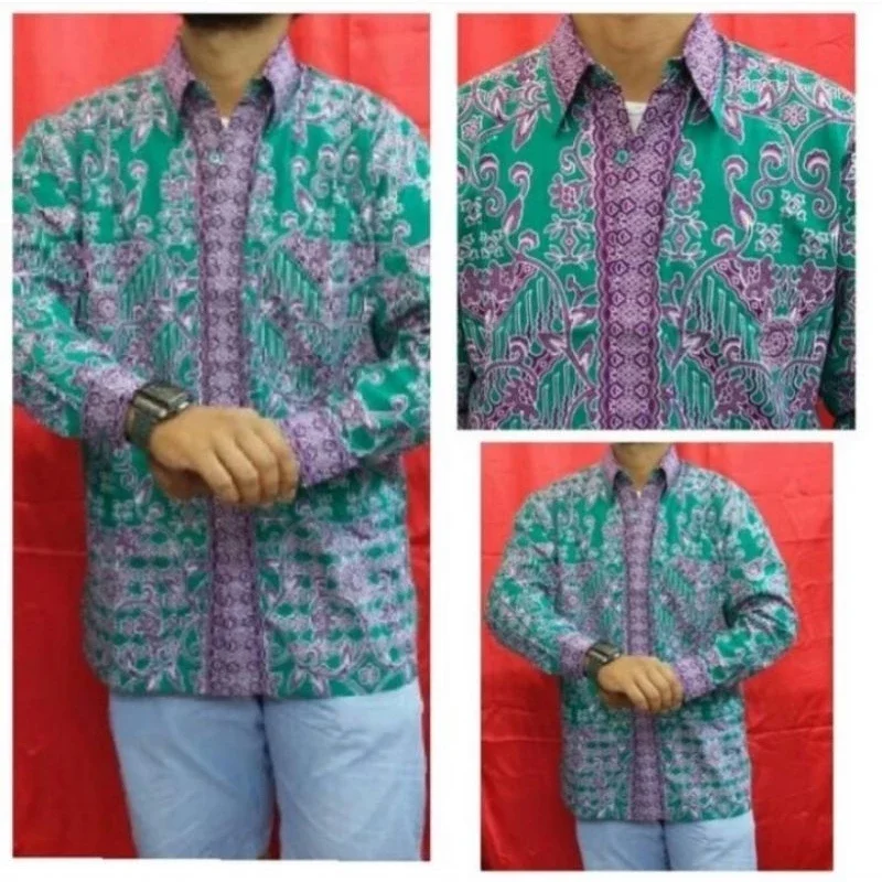 Baju Batik Haji Indonesia Terbaru Pria dan Wanita Lapis Furing Seragam ...