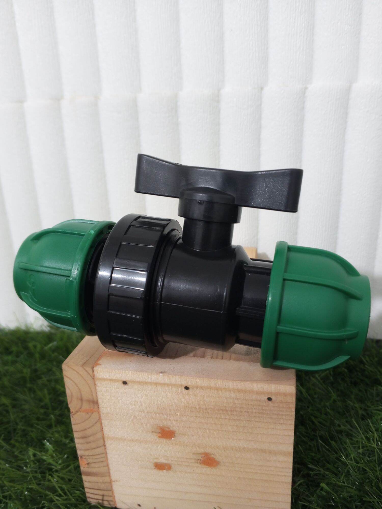 Sambungan pipa HDPE stop kran/ IRRIPLAST/ ukuran 25mm atau 3/4 inch ...