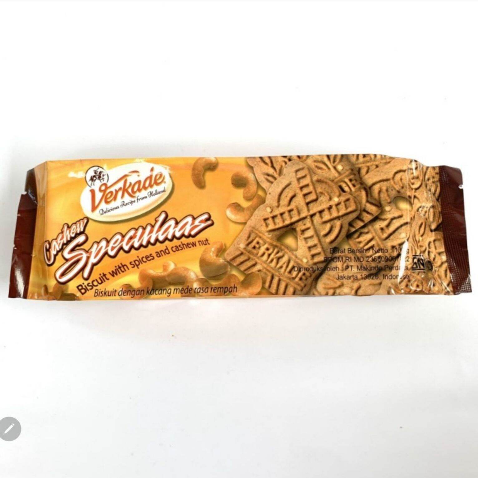 Biskuit Verkade Speculaas Cashew Mede 100gr | Lazada Indonesia