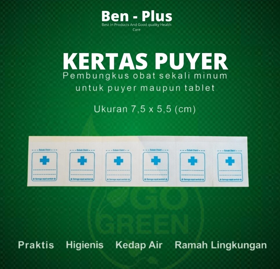 Kertas puyer 1 pack isi 1200 pcs | Lazada Indonesia