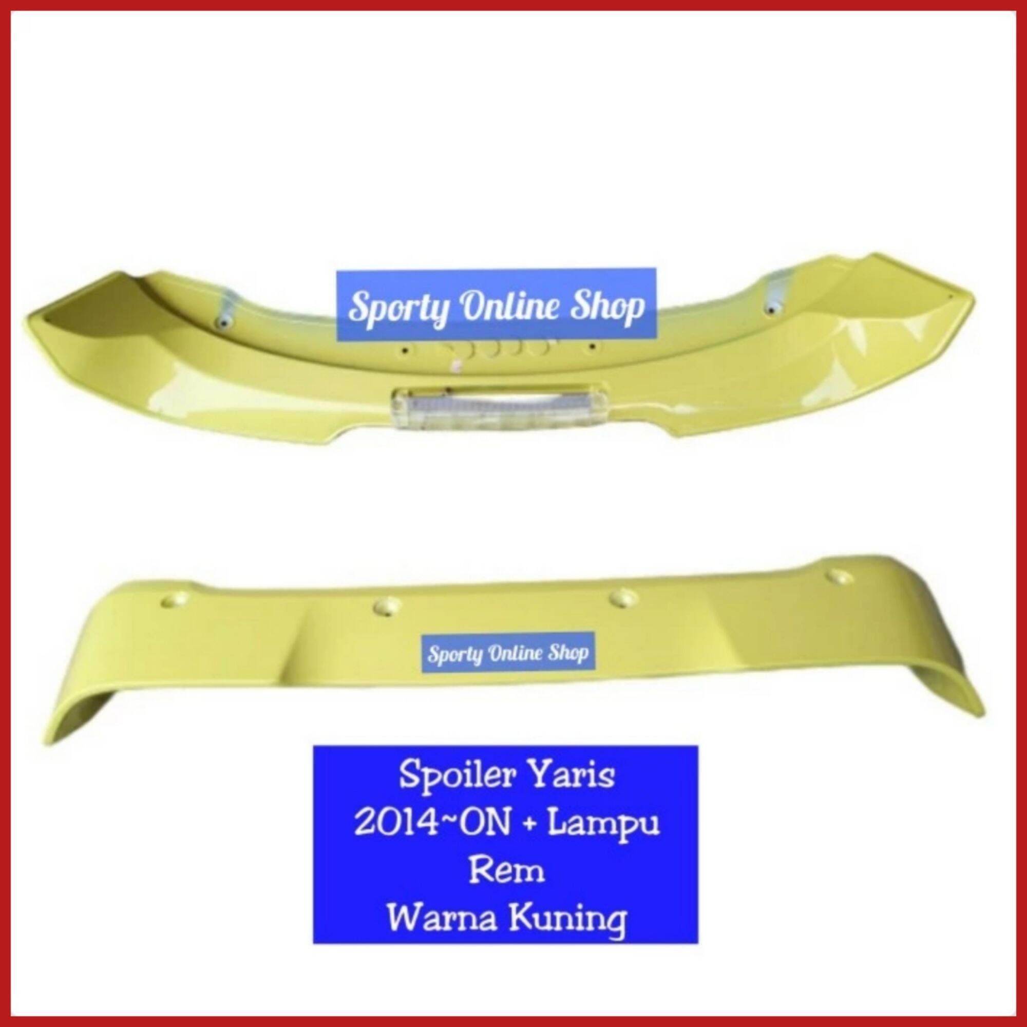 Spoiler Sayap Mobil Yaris 2014-2017 with Lampu | Lazada Indonesia
