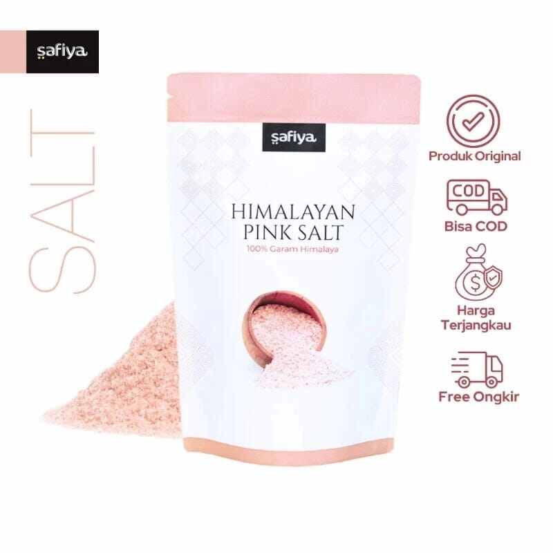 Garam Himalaya 1kg ORI 100% pink Salt Merek Safiya detoxs dan diet ...