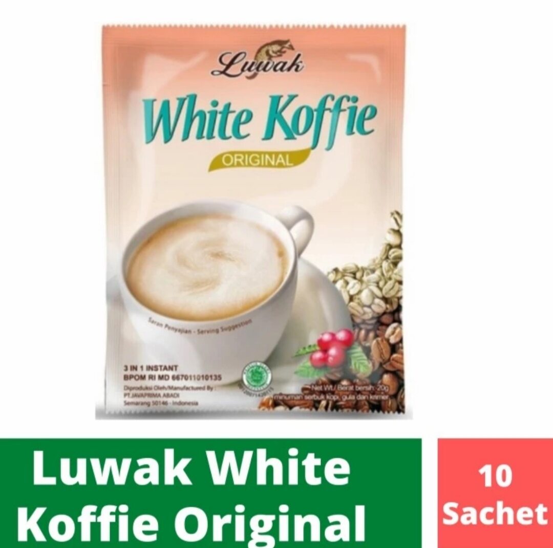 Luwak White Coffee 1 Renceng | Lazada Indonesia