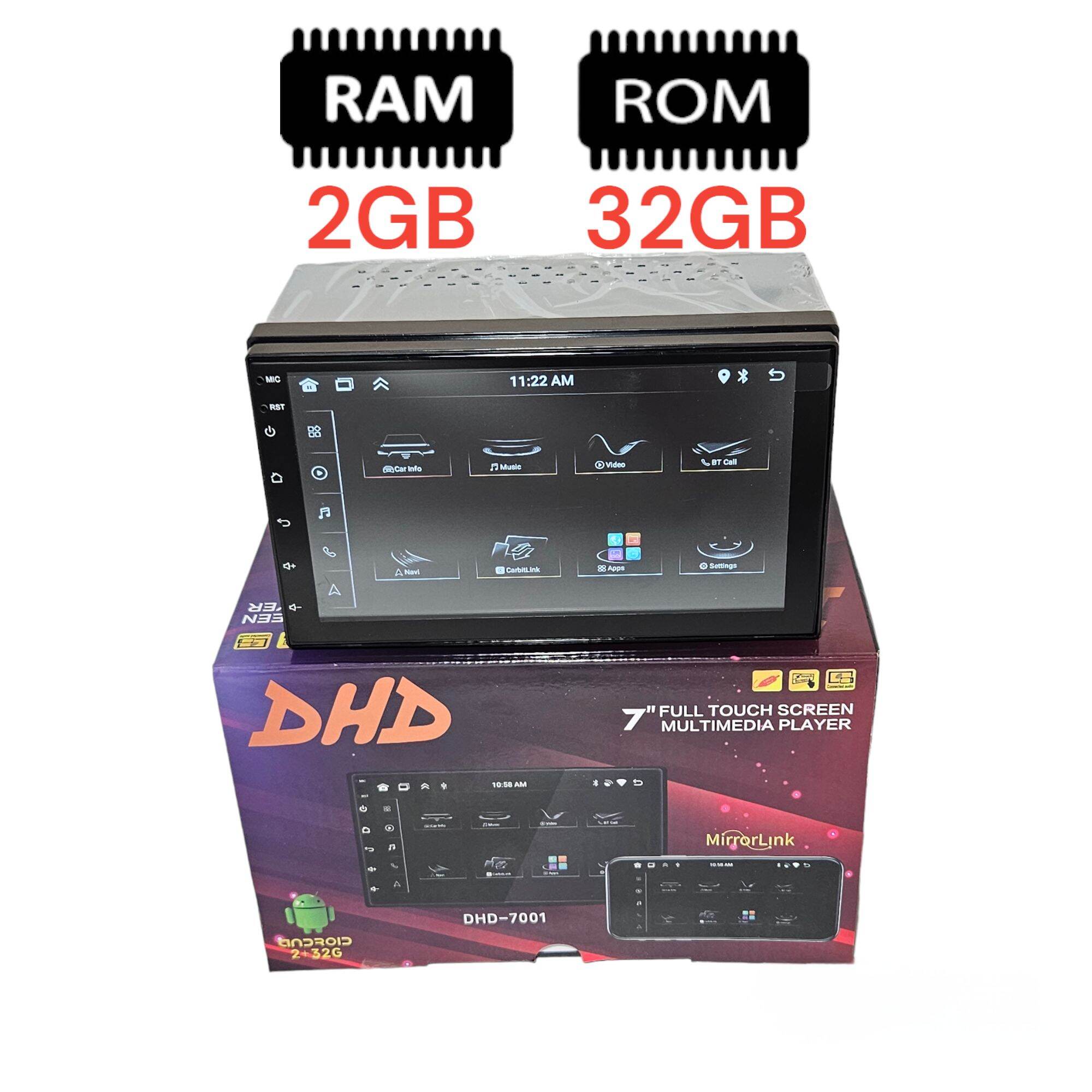 Head Unit Android 7 inch RAM 2GB + 32GB DHD-7001 | Lazada Indonesia