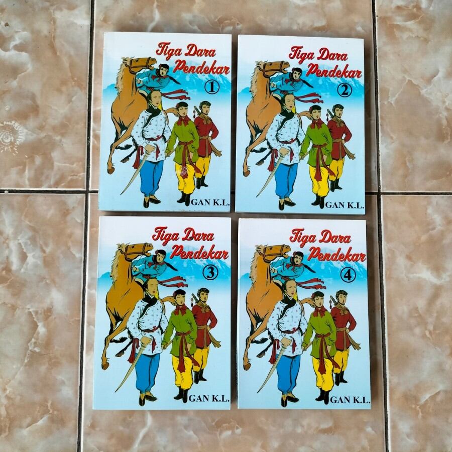 Cersil Tiga Dara Pendekar (Full Set Lengkap), karya Gan KL | Lazada ...