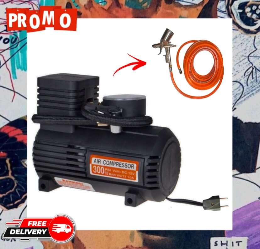 Kompresor mini cat | Lazada Indonesia