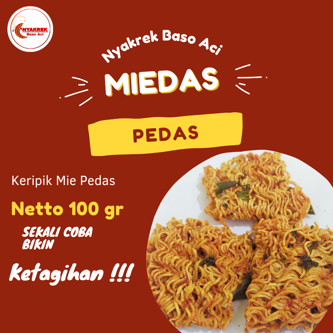 Mie Pedas Mie Kremes Pedas Gurih Keripik Pedas Camilan Pedas Cemilan Miedas Lazada Indonesia