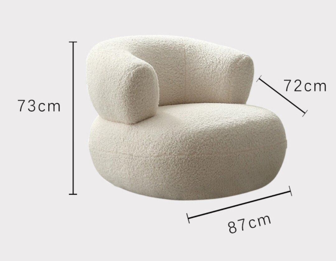 KURSI SOFA SINGLE 1 SEATER | KURSI SOFA LUCU | KURSI SOFA TAMU| KURSI ...