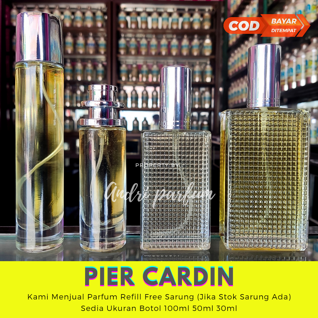 Parfum PIER CARDIN aroma tahan lama non alkohol isi 100ml 50ml 30ml ...