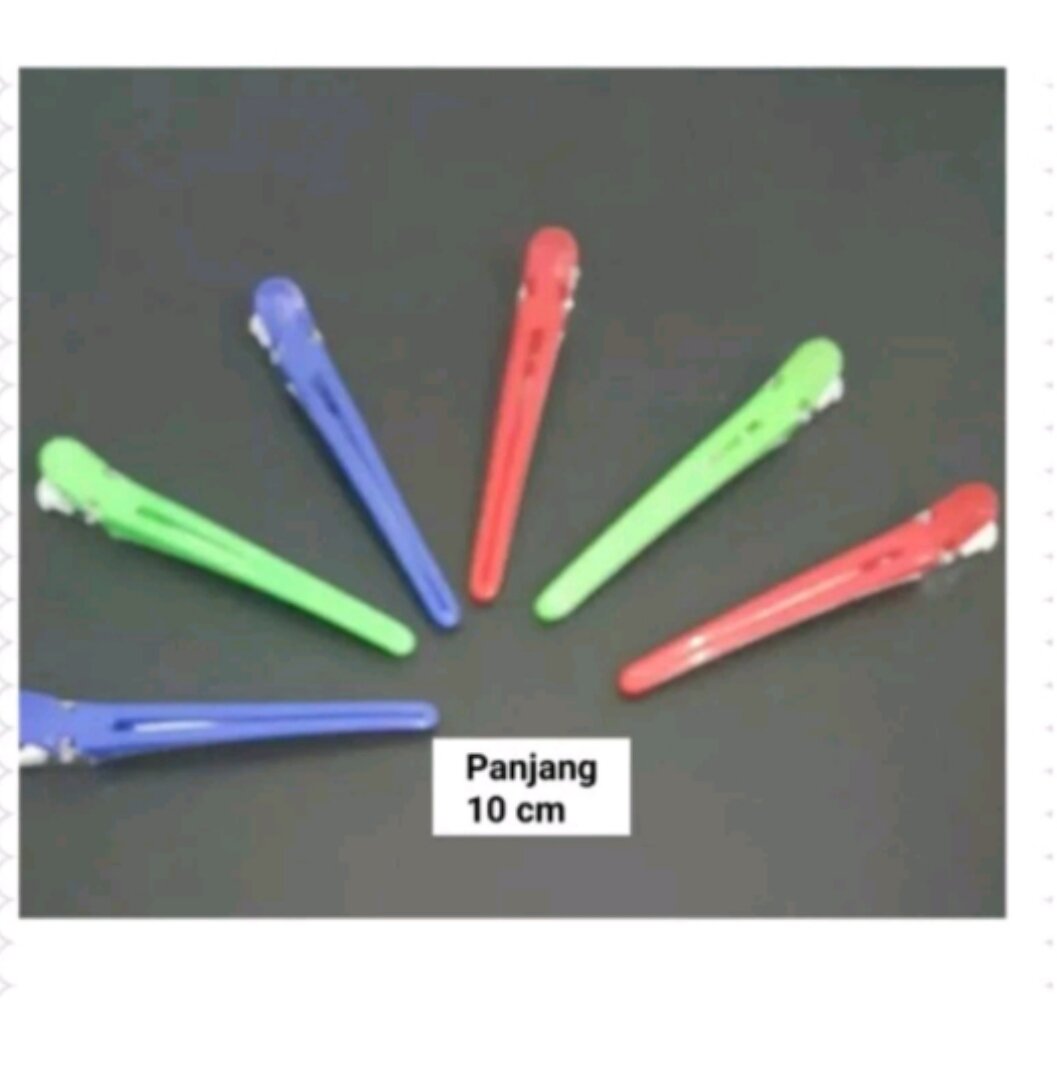 JEPIT BEBEK BESI JEPIT RAMBUT SALON PANJANG 10 CM | Lazada Indonesia