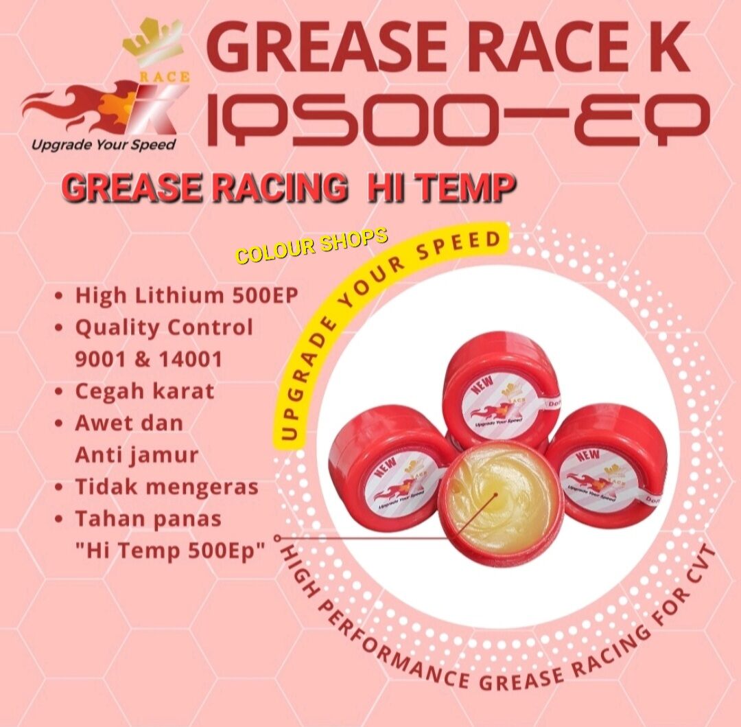 Grease Cvt Racing Hi temp Tahan Panas 10ml Minyak Gemuk Racing Resing ...