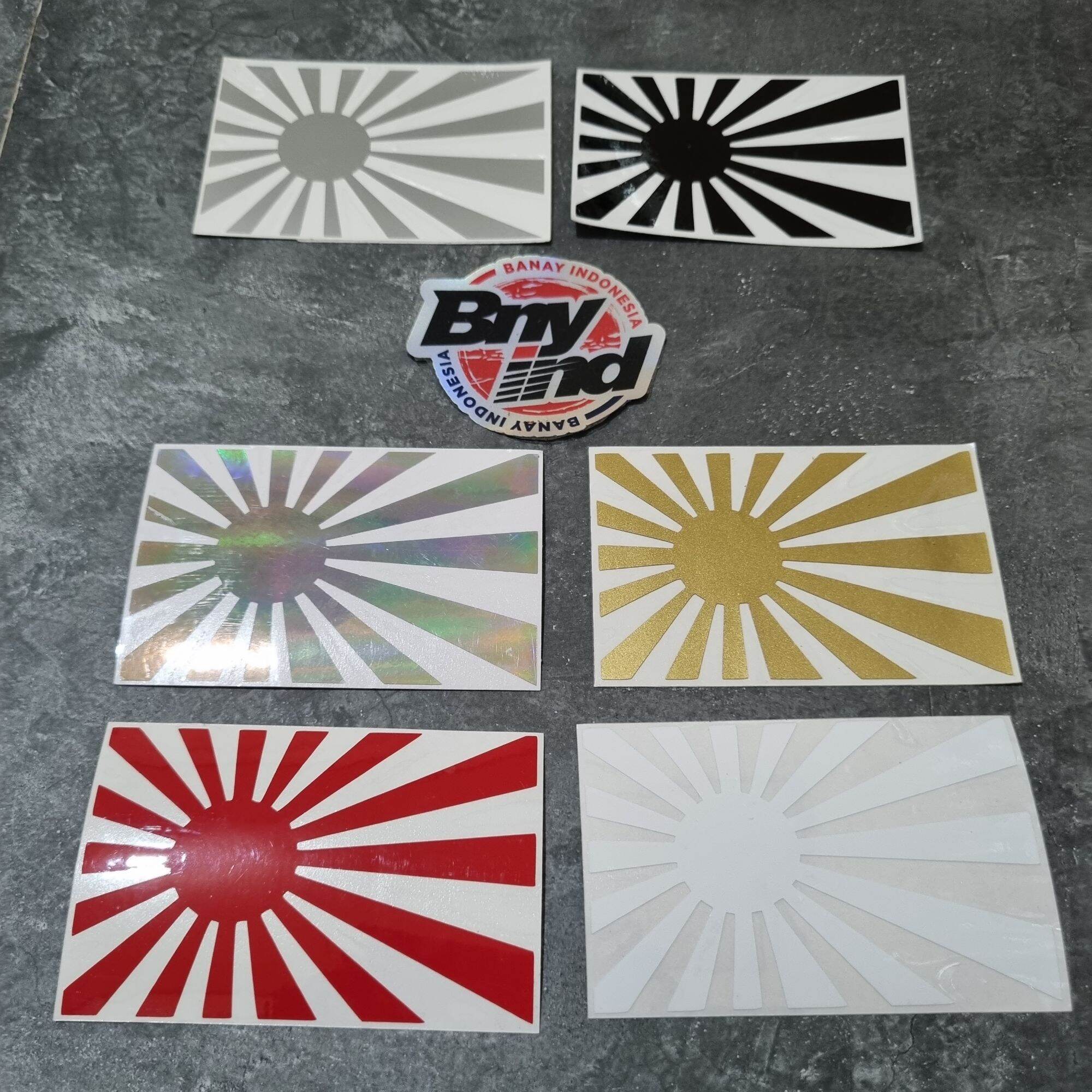 STICKER STIKER BENDERA RISING SUN JDM JEPANG CUTTING | Lazada Indonesia