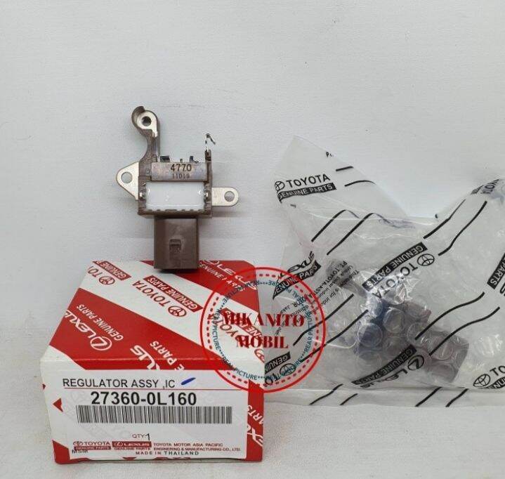 IC REGULATOR ALTERNATOR TOYOTA ALL NEW VIOS & ALL NEW YARIS SIENTA ...