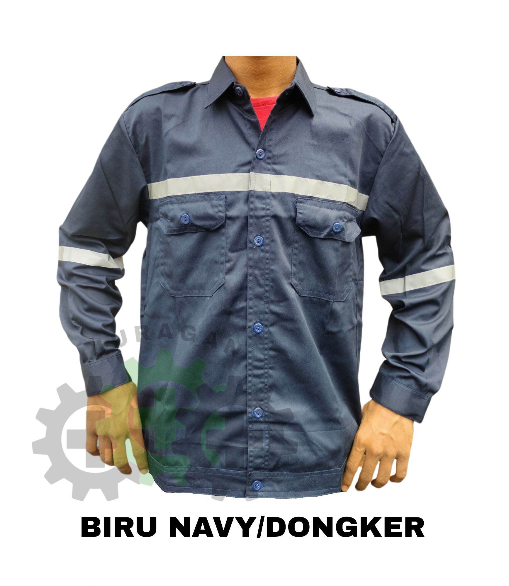 Seragam Safety Proyek Pria Wearpack Safety Pdh Pdl Katelpak Wearpack ...
