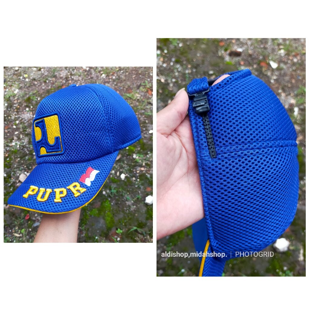 TOPI KEMENTERIAN PU/TOPI PUPR JARING | Lazada Indonesia