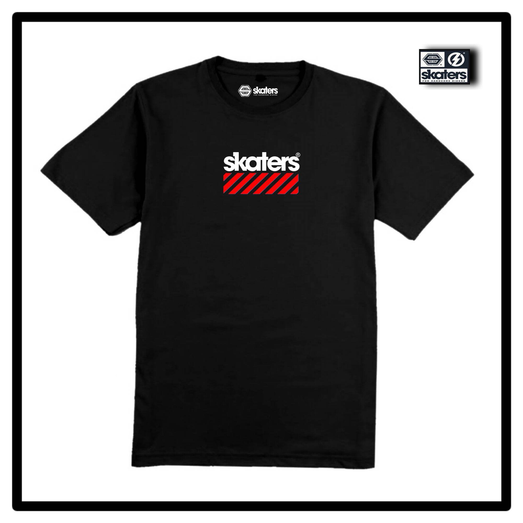 Kaos Distro SKATERS Pagar Hitam | Lazada Indonesia