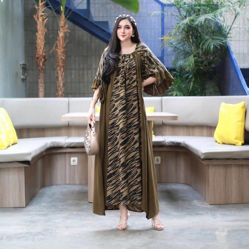 Dress Natasha /Dress leopard/ dress kekinian 2023 / daster simple ...