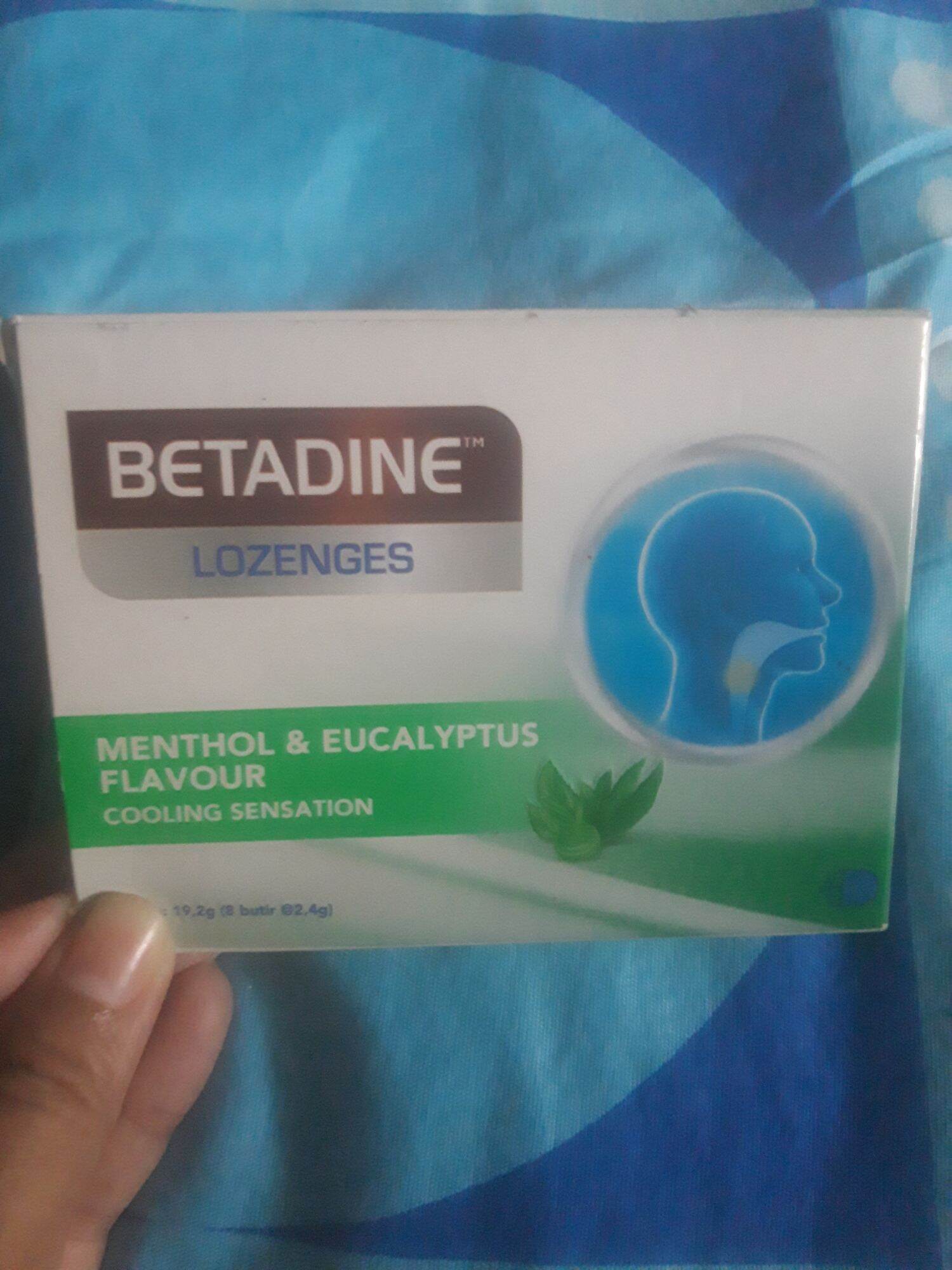 Betadine lozenges permen | Lazada Indonesia