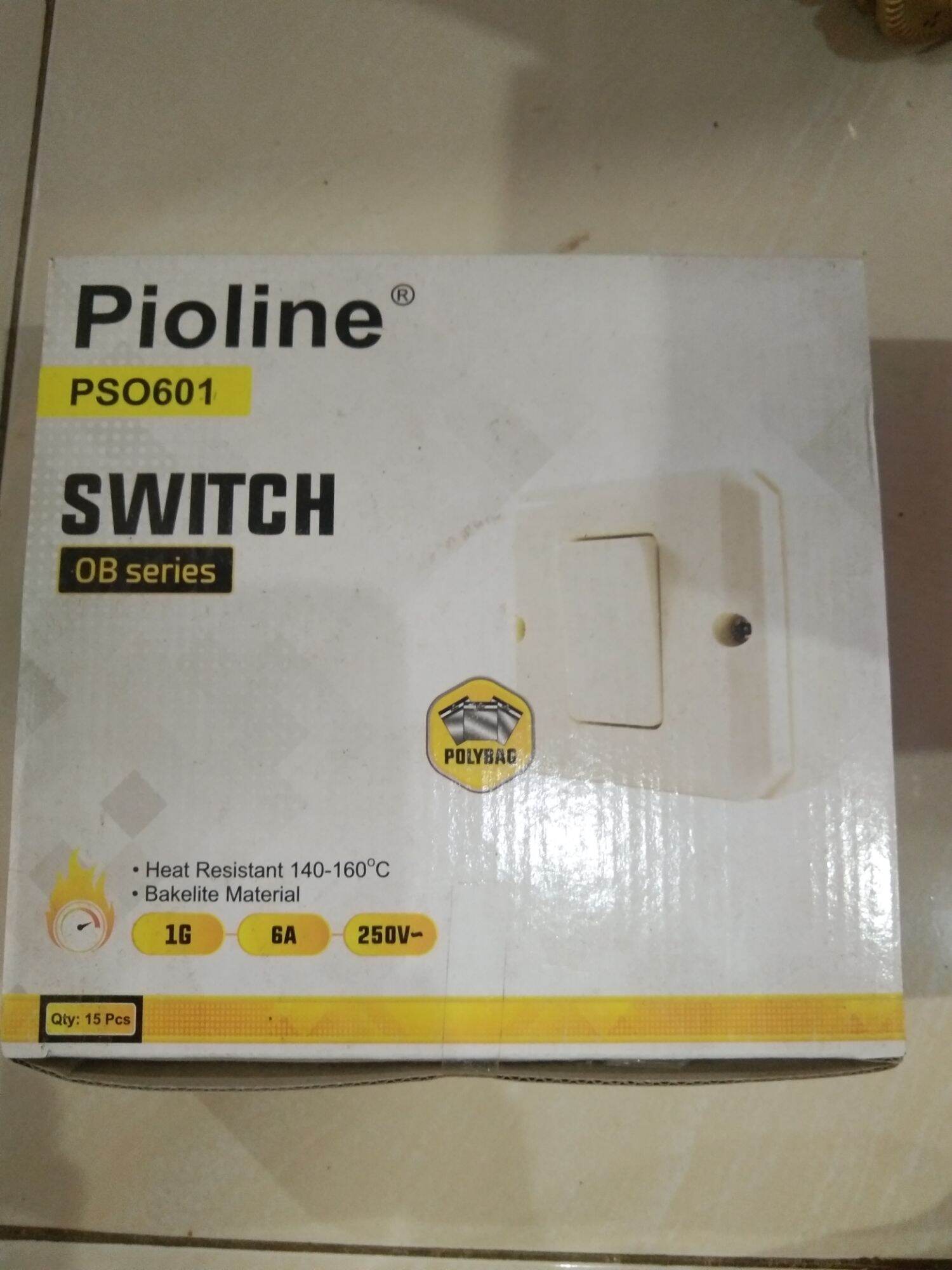 ob engkel pioline 1 dus isi 12pcs saklar tunggal | Lazada Indonesia