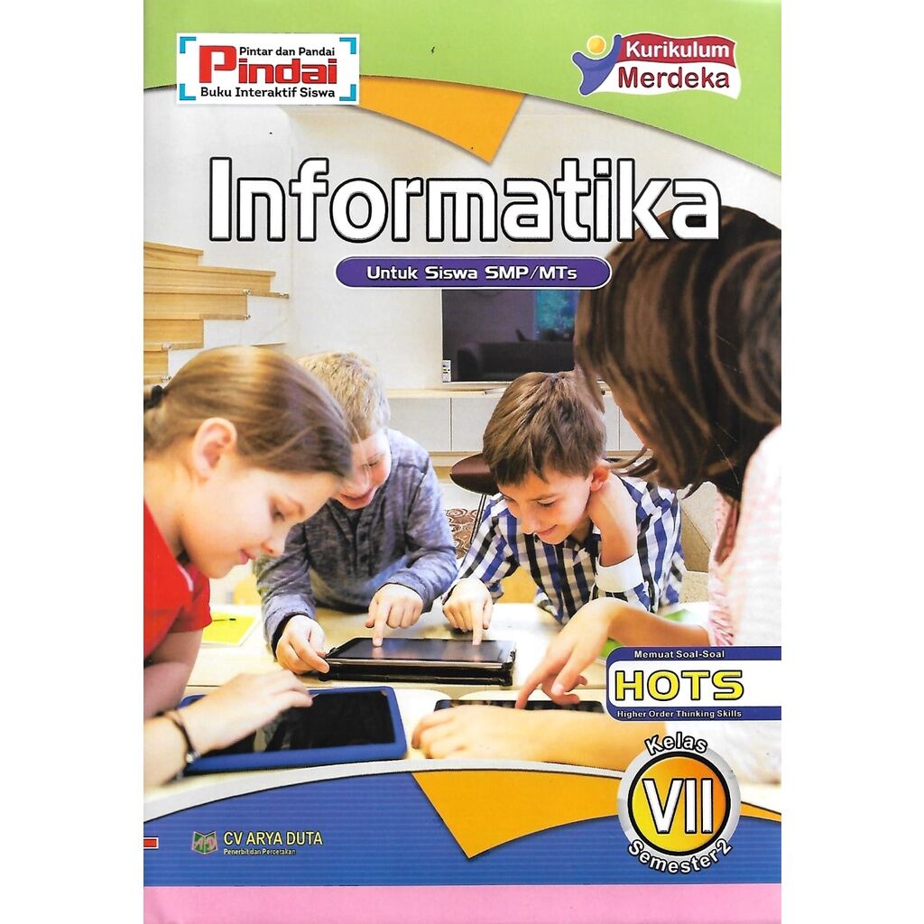 LKS Informatika Kelas 7 SMP/MTS Semester 2 Kurikulum Merdeka | Lazada ...