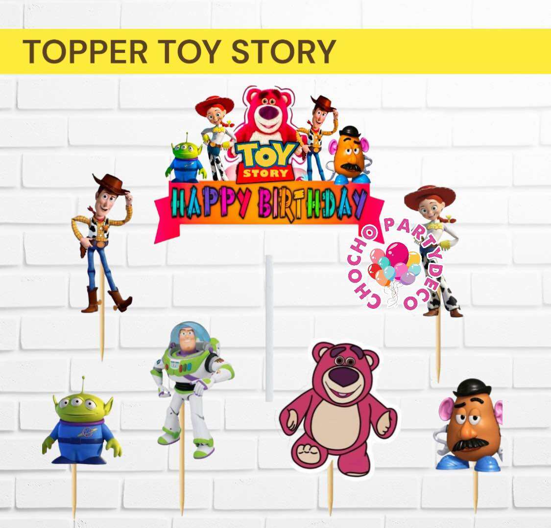 Topper TOY STORY / Topper Kue Toy Story Lotso | Lazada Indonesia