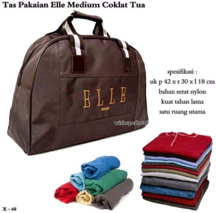 Tas pakaian tas ELLE TAS travelbag JUMBO tas murah | Lazada Indonesia