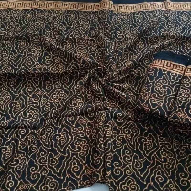 Kain Batik Sogan Mega Mendung | Lazada Indonesia