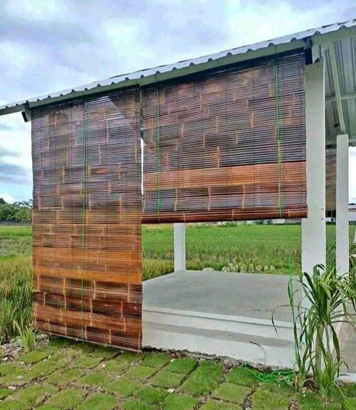 Kere Bambu Hitam Tirai Bambu Gulung Murah | Lazada Indonesia