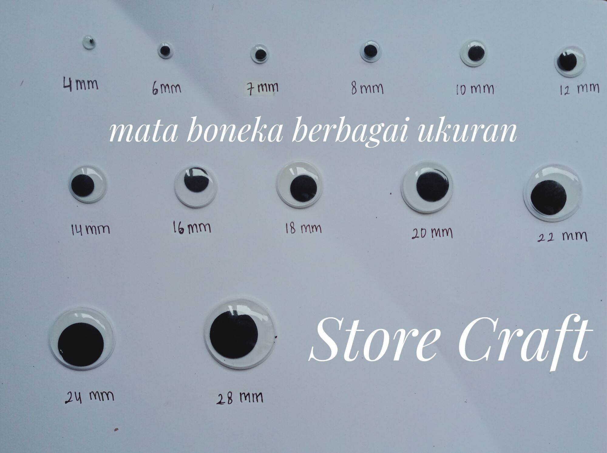 PROMO!!! MATA BONEKA BERBAGAI UKURAN | Lazada Indonesia