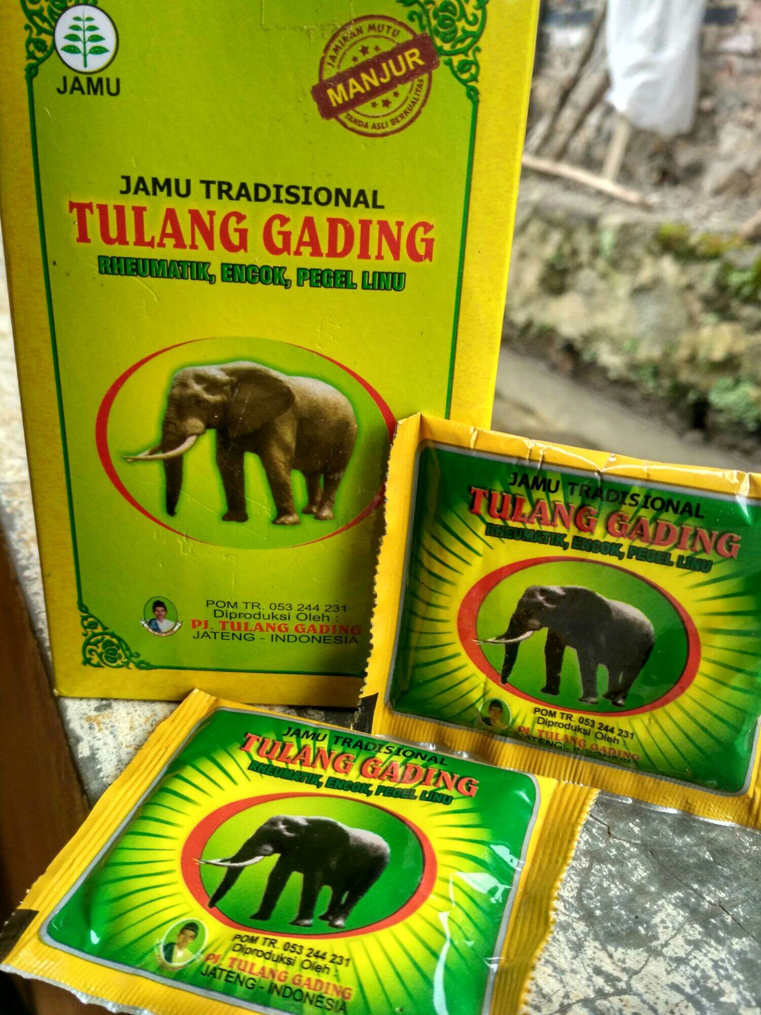 JAMU TRADISIONAL PEGAL LINU /ASAM URAT /REUMATIK /ENCOK TULANG GADING ...