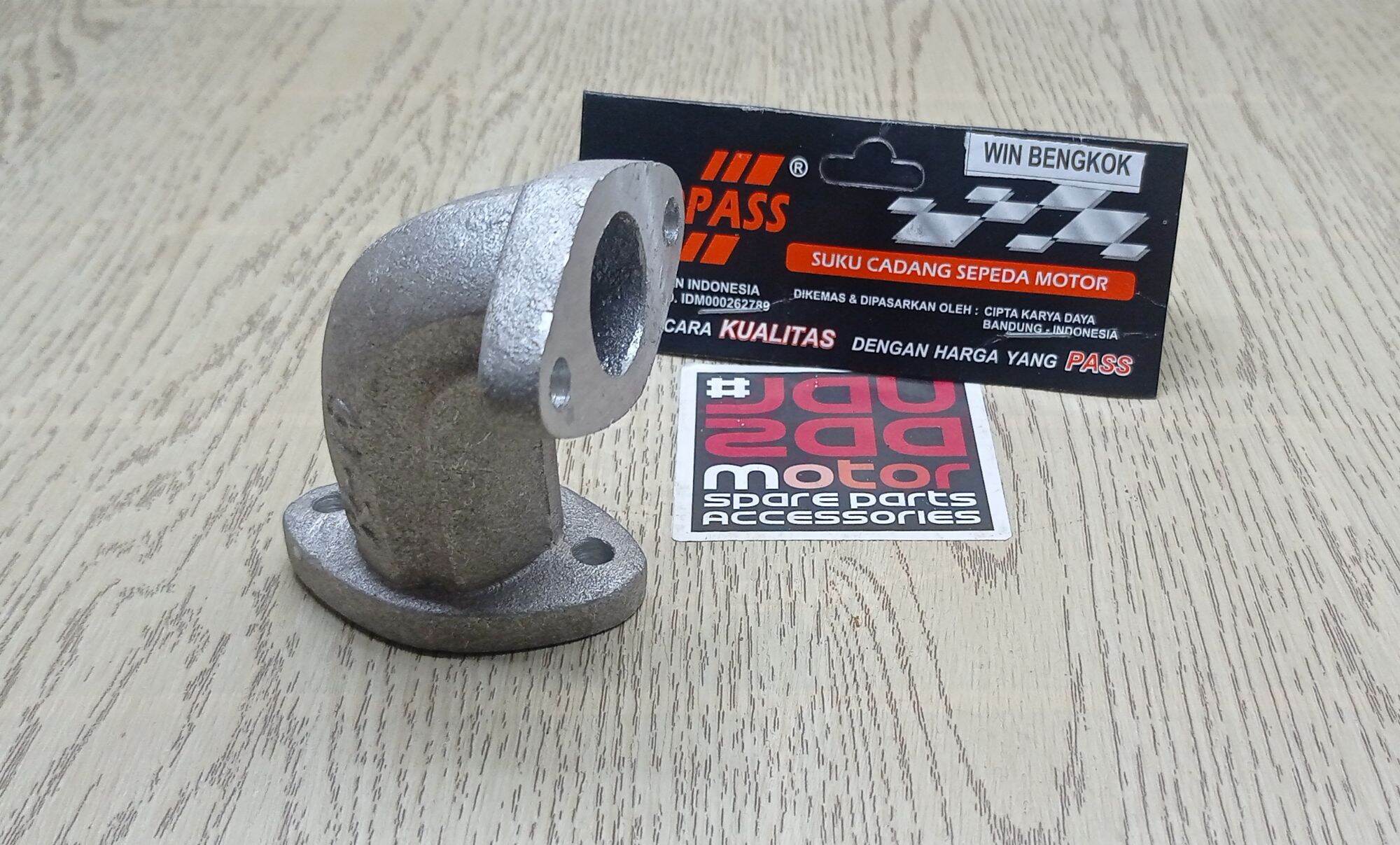 INSULATOR MANIPUL KARBURATOR ALUMINUM WIN 100 MODEL BENGKOK DAN LURUS | Lazada Indonesia