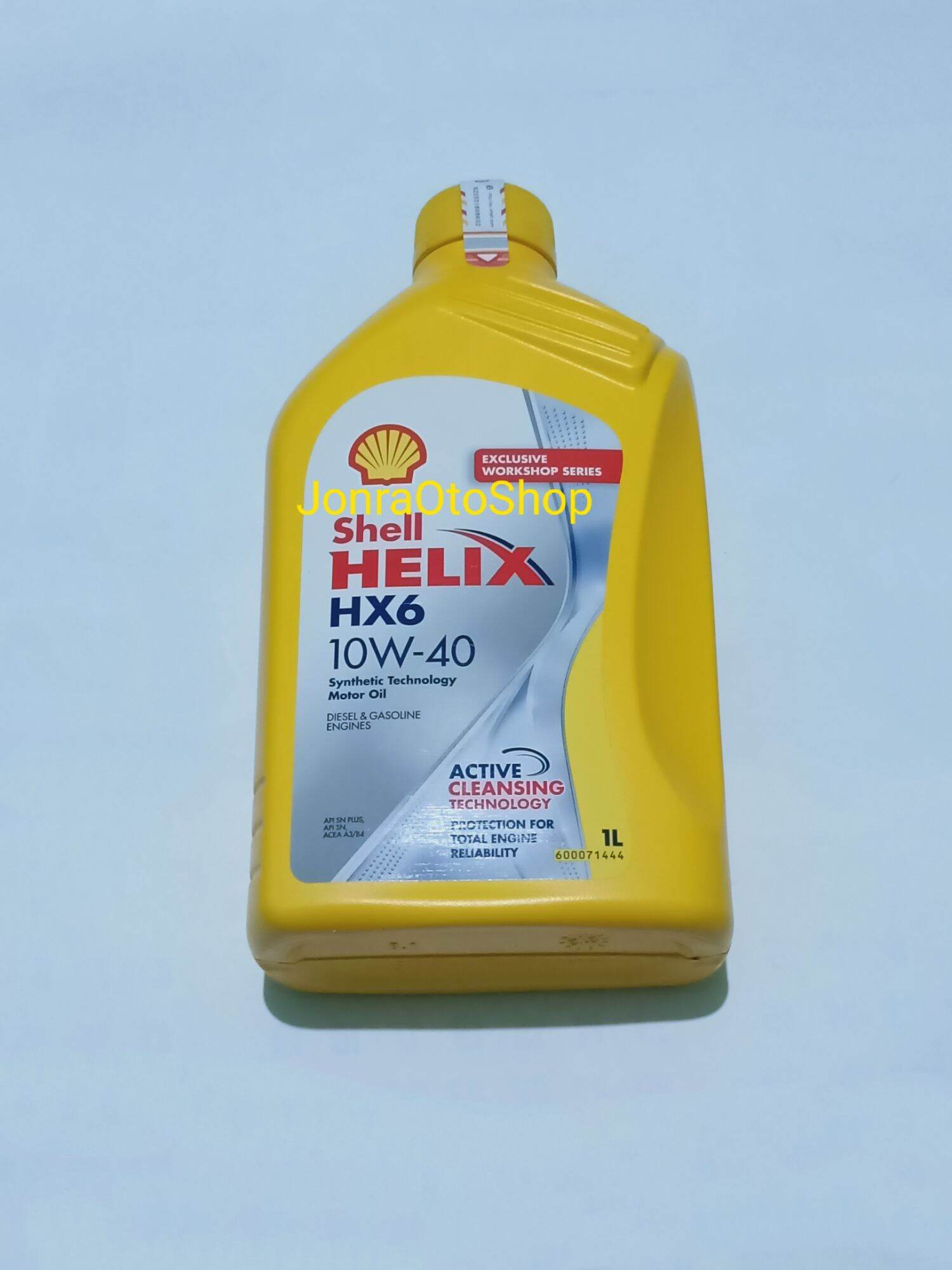 [ ASLI ] Oli mesin Shell HELIX HX5 HX6 1 Liter | Lazada Indonesia